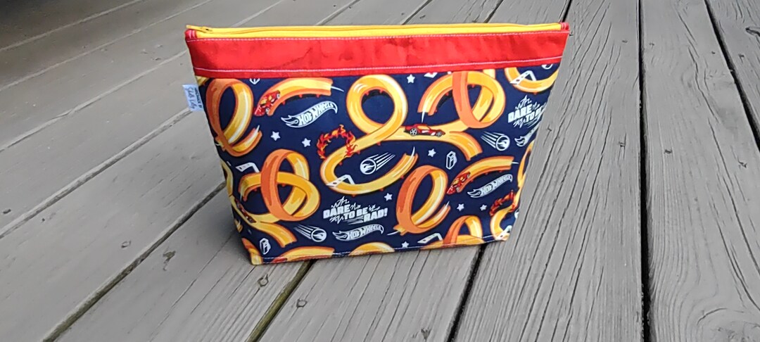 HOT WHEELS BAG Large 12 Inches at Top Toy Car Bag Fabric - Etsy