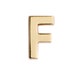 Golden Letter F Enamel Pin Alphabet Lapel Pin Gold Letter - Etsy