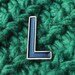 Letter L Enamel Pin Letter L Lapel Pin Initial Letter - Etsy