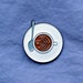 Coffee Cup Pin - Coffee Enamel Pin - Coffee Art Gift - Barista Cafe ...