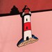 Lighthouse Enamel Pin Sailor Lapel Pin Lighthouse Pin Badge Sea Pin ...