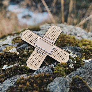 Plaster Enamel Pin Medicine Pin Plaster Lapel Pin - Etsy