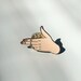 Enamel Pin Finger Gun Pin Finger Pistol Lapel Pin Finger Gun Button ...