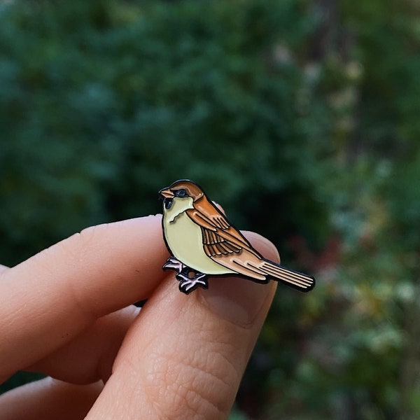 Bird Pin - Etsy