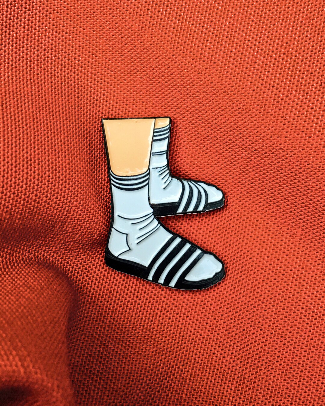 Socks and Slippers Enamel Pin Gopnik Lapel Pin Funny Pin - Etsy