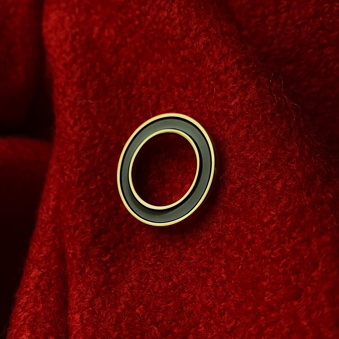 Letter O Enamel Pin - Letter O Lapel Pin - Initial Letter Patch ...