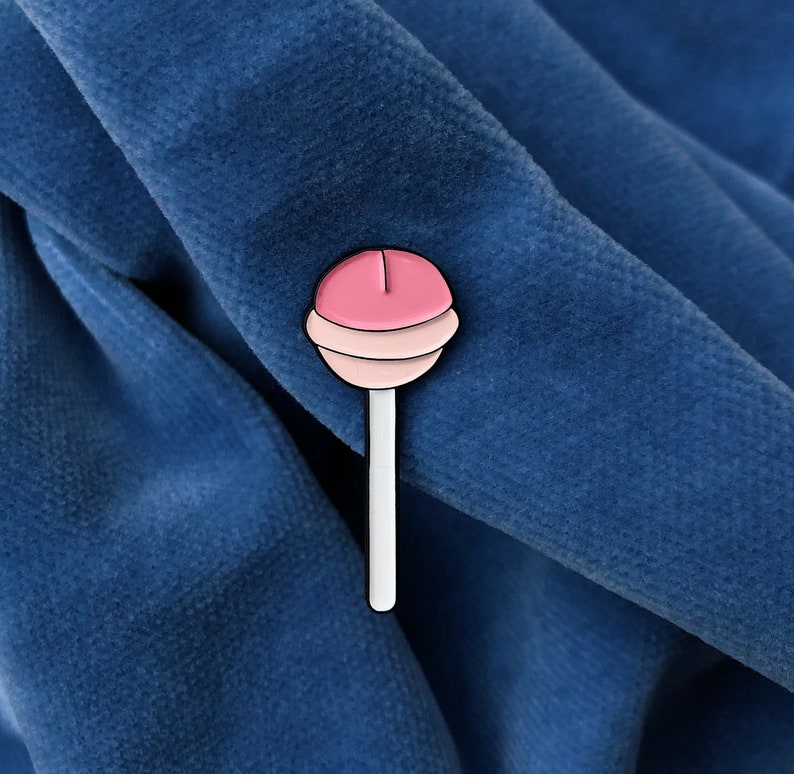 Lollipop Enamel Pin Penis Lapel Pin Sex Pin Penis Bonbon Etsy 0292