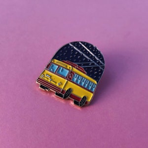 Trolleybus Enamel Pin - Bus Lapel Pin - Public Transport Pin - City Bus ...