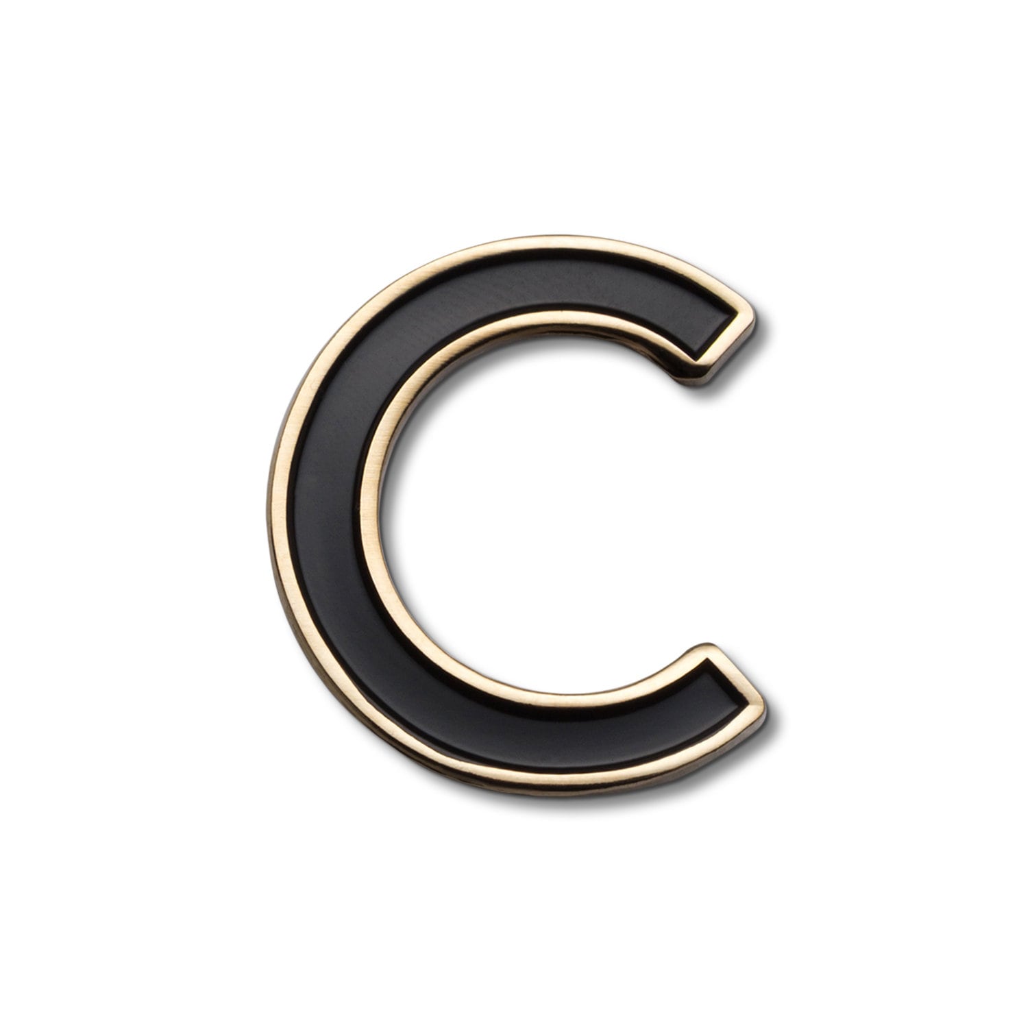 Letter C Enamel Pin Letter C Lapel Pin Initial Letter - Etsy