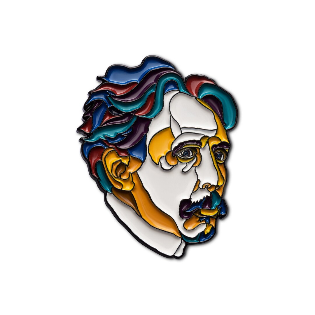 Čiurlionis Pin Lithuanian Musician Person Lapel Pin M.K. Ciurionis ...