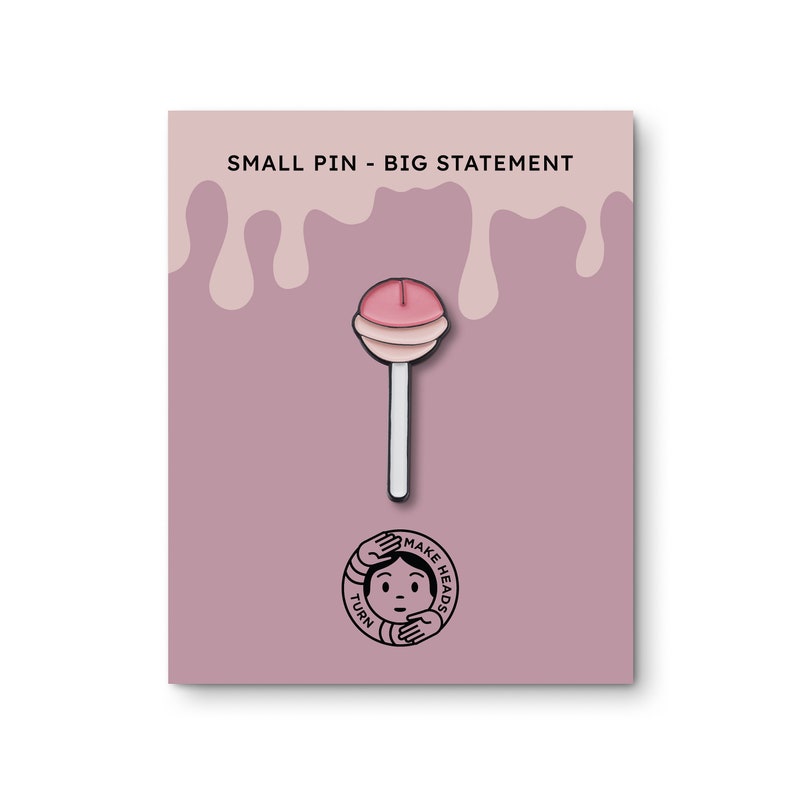 Lollipop Enamel Pin Penis Lapel Pin Sex Pin Penis Bonbon Etsy