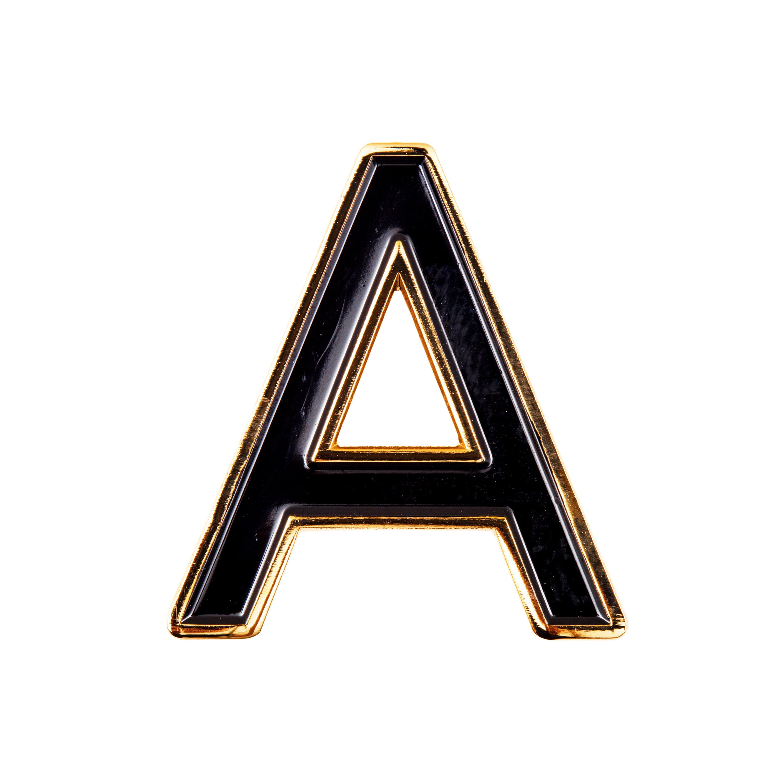 Letter A Pin Enamel Pin Initial Letter Patch Alphabet - Etsy