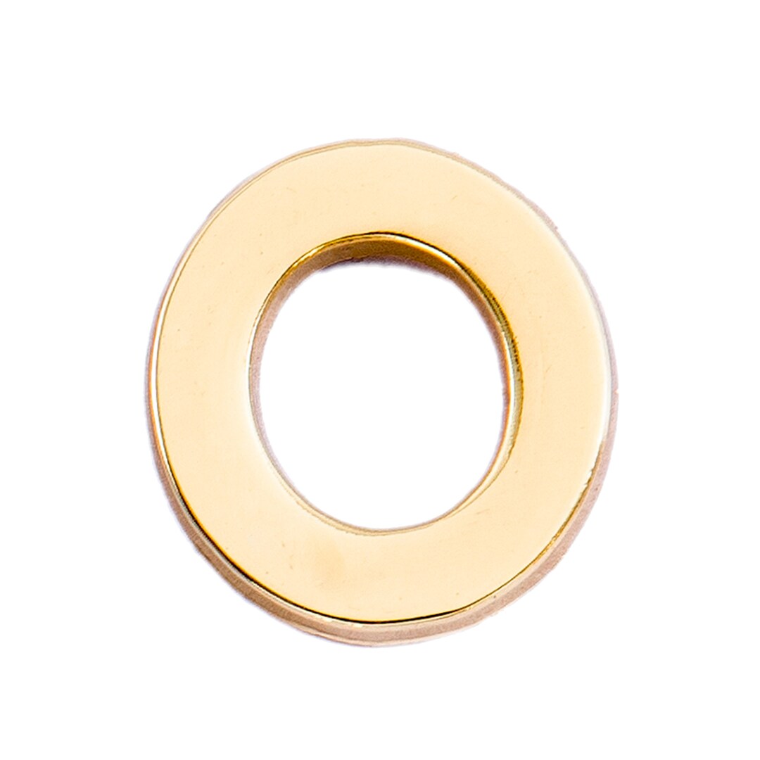 Golden Letter O Enamel Pin Alphabet Lapel Pin Gold Letter Pin Initial ...