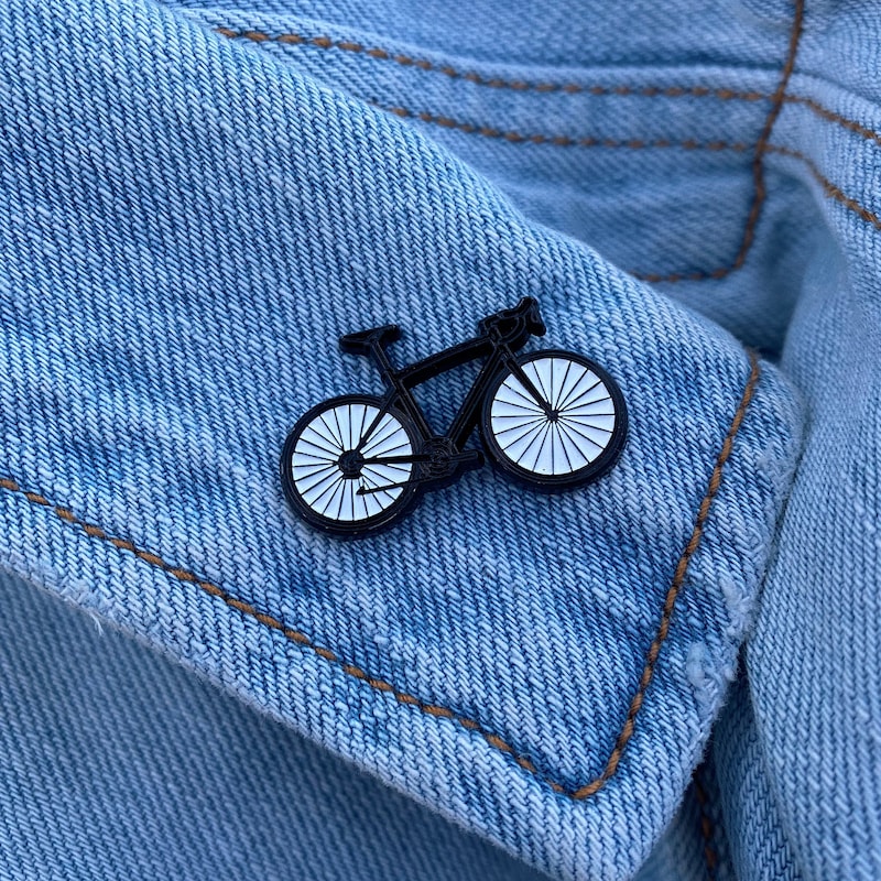 Bicycle Pin - Etsy