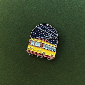 Trolleybus Enamel Pin - Bus Lapel Pin - Public Transport Pin - City Bus ...