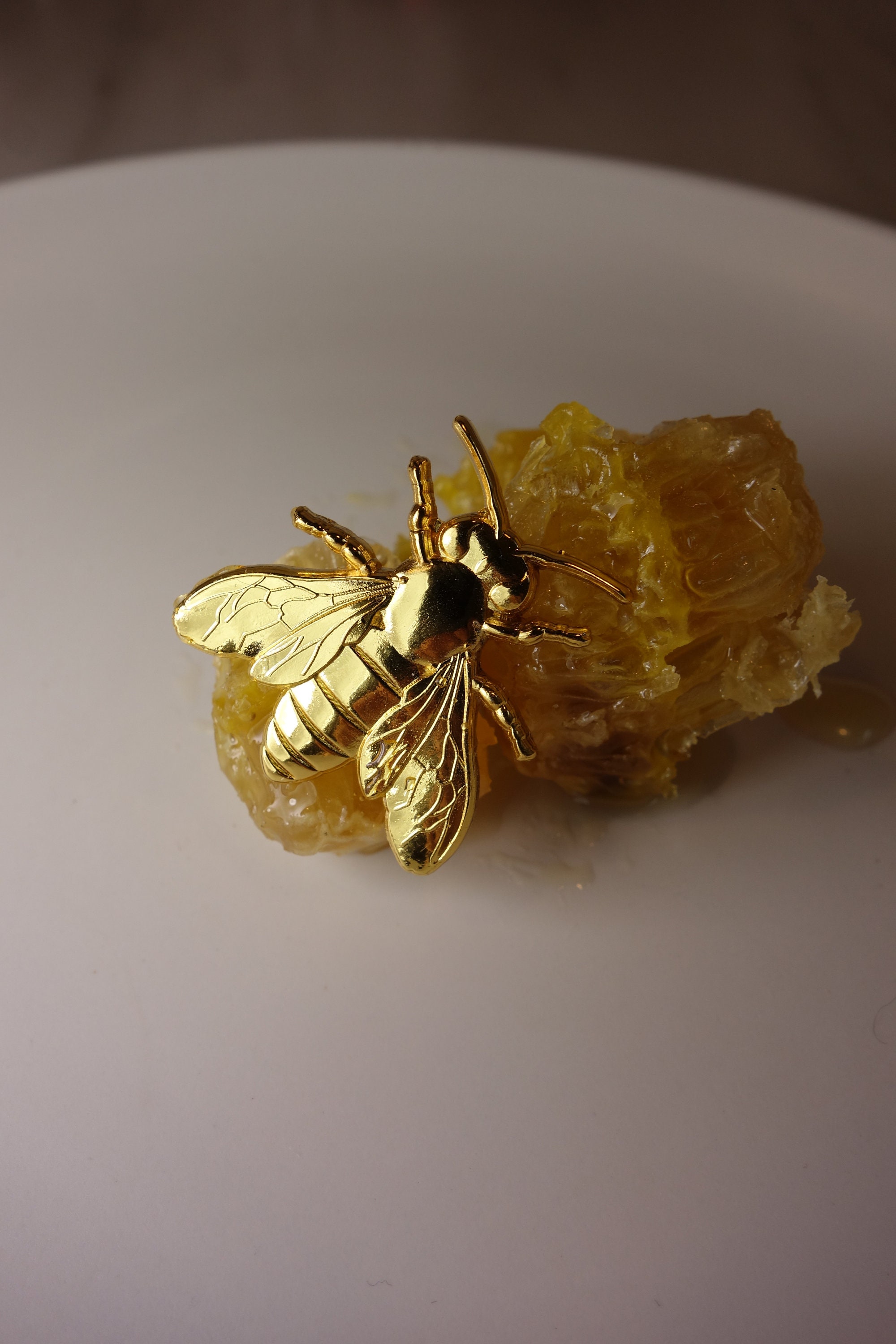 Golden Bee Pin Bee Zinc Pin Bee 3D Pin Honey Pin Honey | Etsy