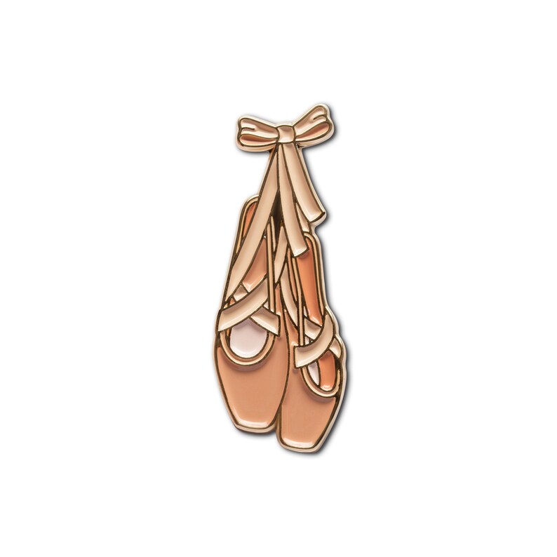 Pointe Shoes Enamel Pin - Ballet Slippers Brooch - Classical Dance ...