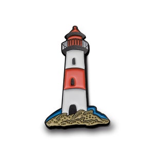 Lighthouse Enamel Pin - Sailor Lapel Pin - Lighthouse Pin Badge - Sea ...