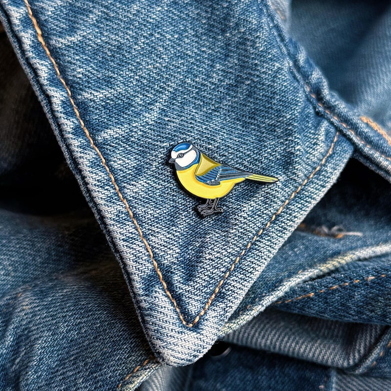 Bird Pin - Etsy