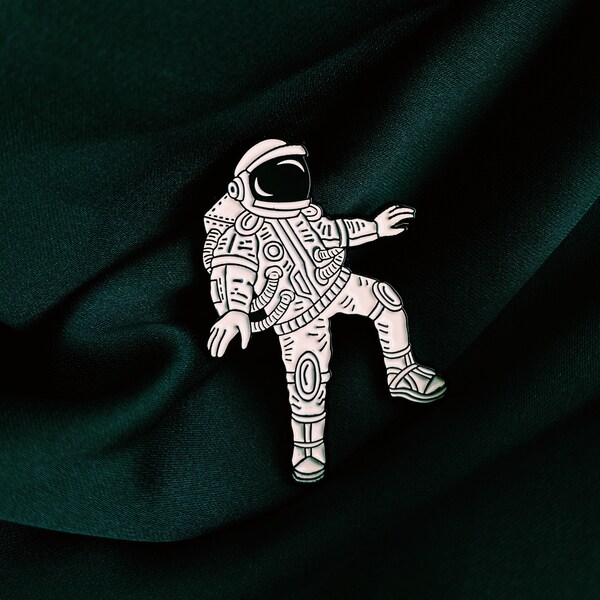 Space Enamel Pin - Etsy