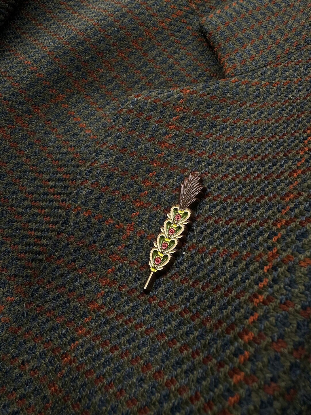 Easter Palm Pin - Verba Enamel Pin - Lithuanian Traditional Pin ...