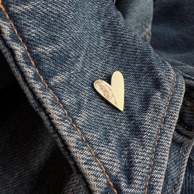 Tiny Heart Buttons - Etsy