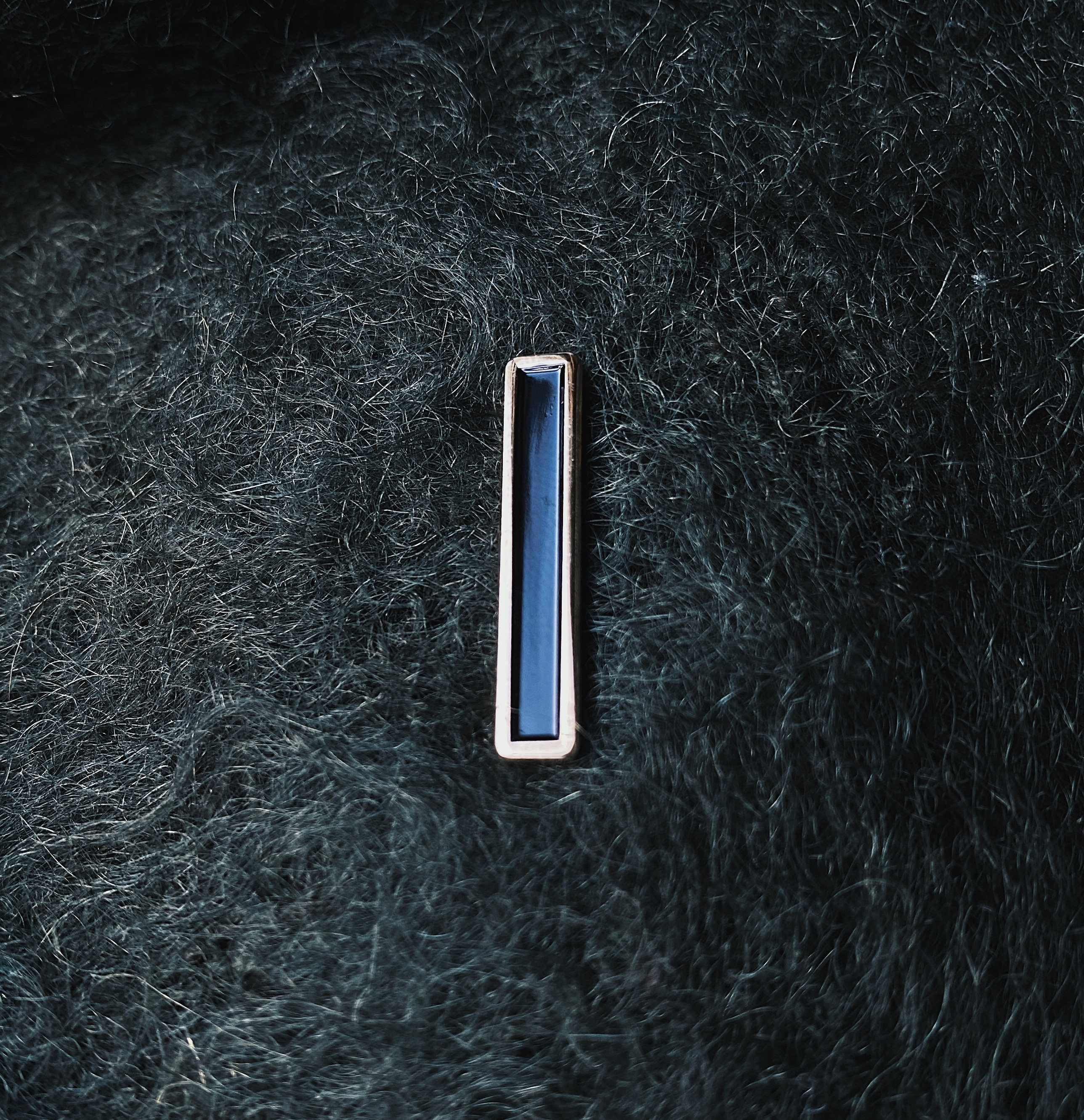 Letter I Enamel Pin - Black Letter I Lapel Pin - Initial Letter Patch ...