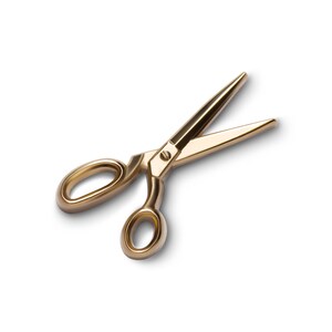 Golden Scissors Enamel Pin Scissors Lapel Pin Hairdresser Pin ...