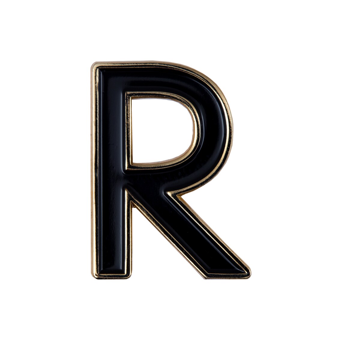 Letter R Enamel Pin Letter R Lapel Pin Initial Letter - Etsy
