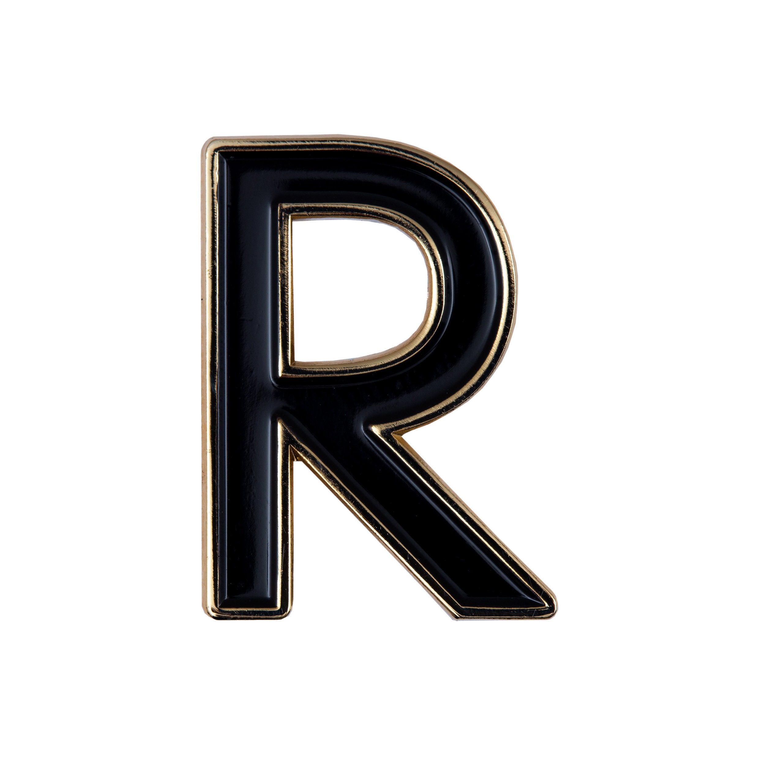 Letter R Enamel Pin Letter R Lapel Pin Initial Letter - Etsy