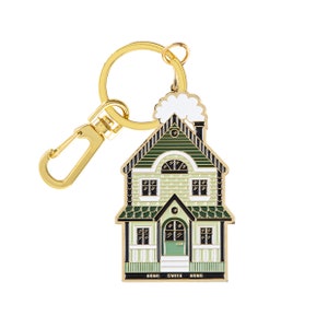 Enamel Keychain Home Sweet Home Key Ring Fun Keychain Bag Charm ...