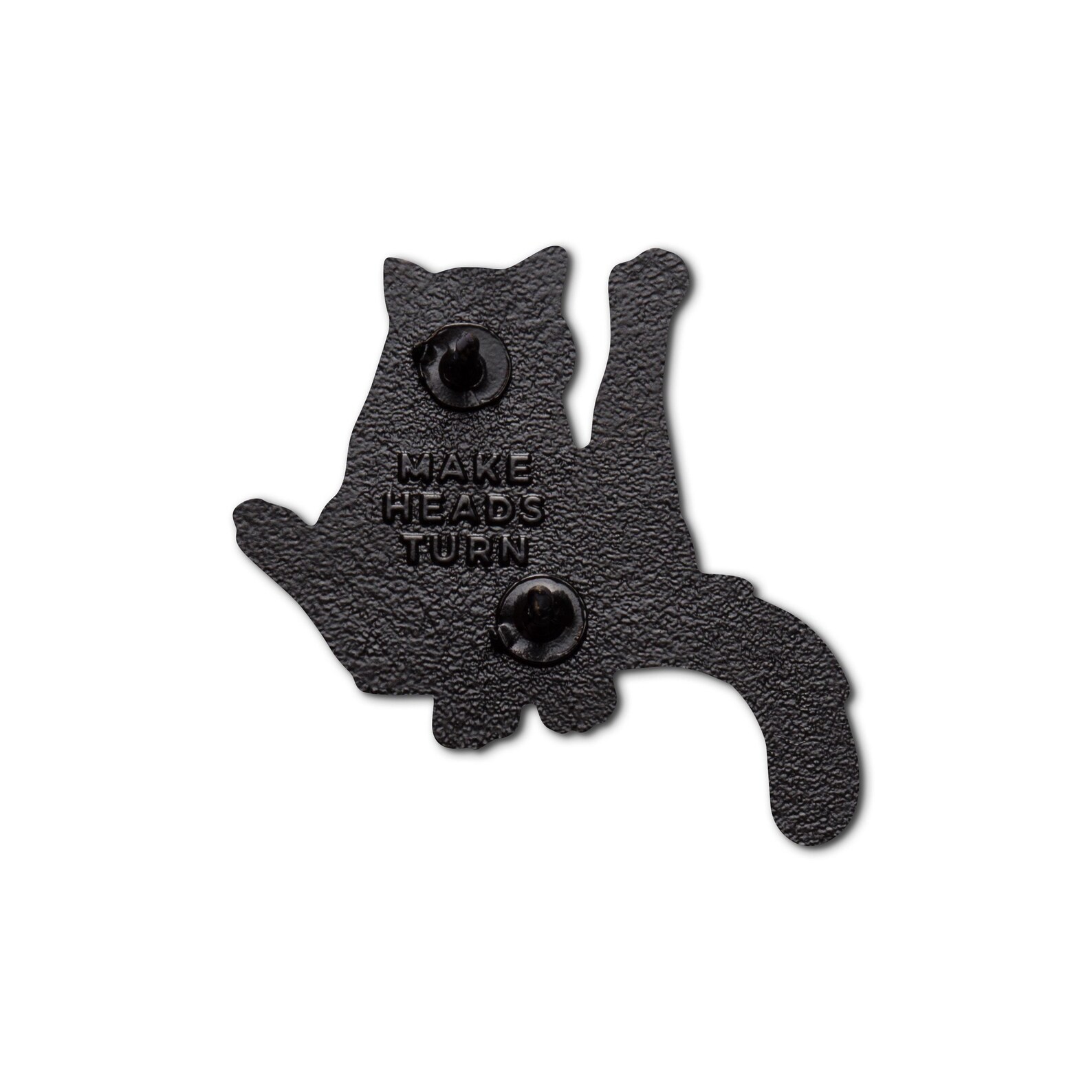 Sleeping Cat Enamel Pin - Witch Cat Pin - Grey Cat Pin - Cat Lapel Pin ...