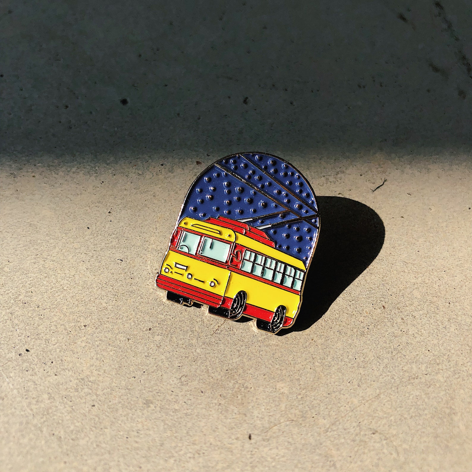 Trolleybus Enamel Pin Bus Lapel Pin Public Transport Pin - Etsy