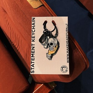 Enamel Keychain to Be or Not to Be - Theatre Keychain - Key Ring - Bag ...