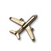 Golden Plane Enamel Pin Airplane Lapel Pin Travel Pin - Etsy