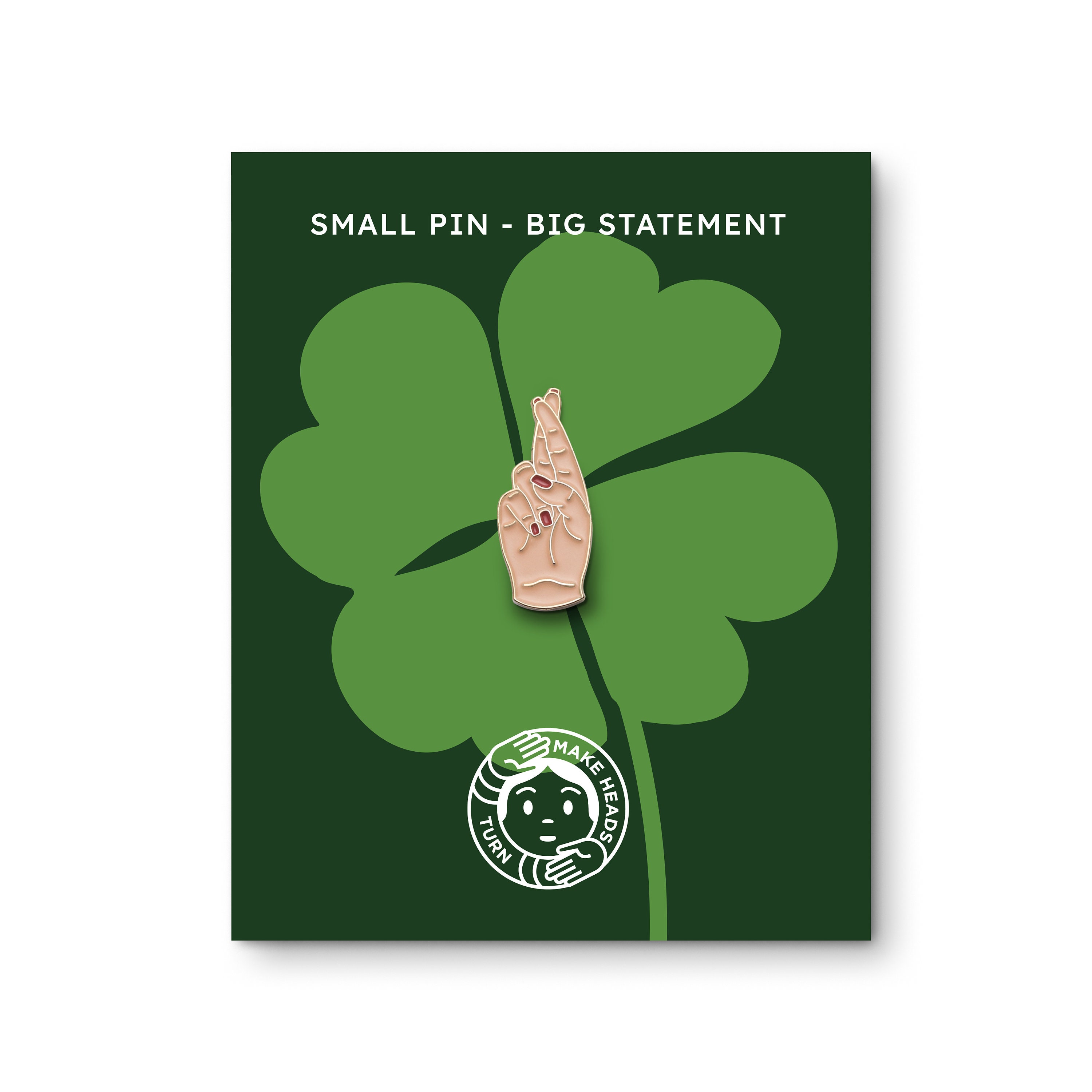 Fingers Crossed Enamel Pin Fingers Crossed Pin Hand Lapel - Etsy