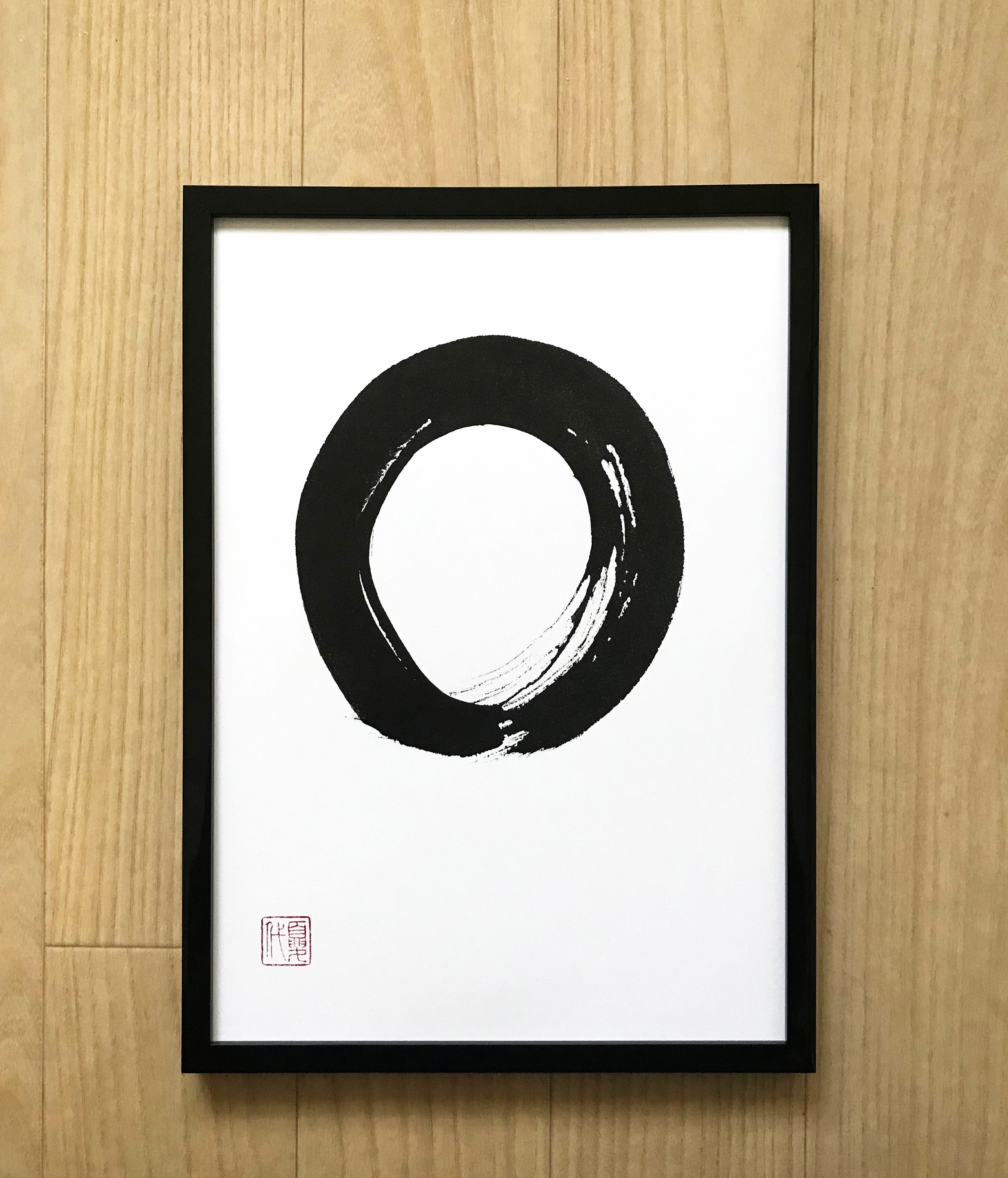 Enso Original Japanese Calligraphy, Japanese Art, Japan, Japanese Gift ...