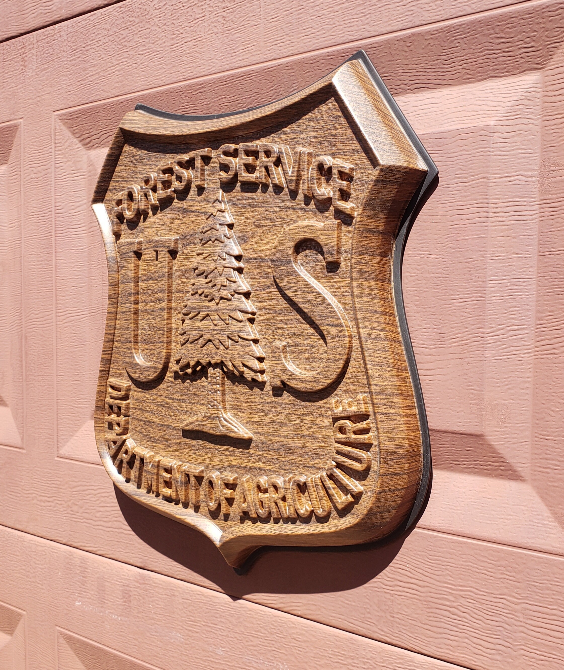 Forest Service Shield Display Sign - Etsy