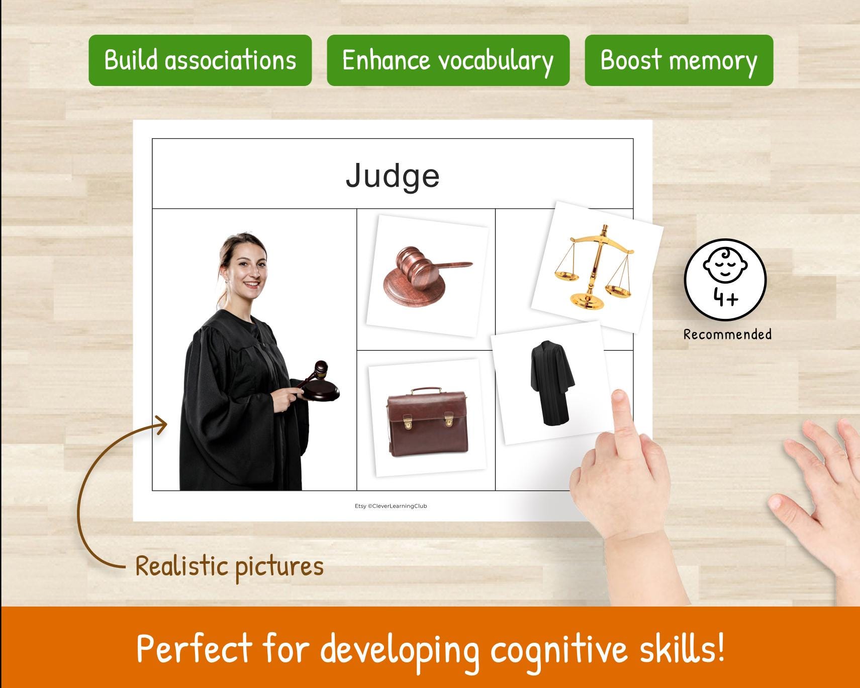 36 Jobs & Tools Matching Game Printable Sorting Professions Printable ...