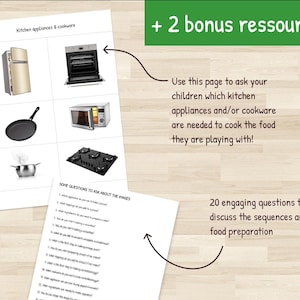 Recipe Sequencing Cards Montessori Activity How to Cook Food ...