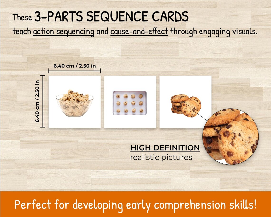 3-step Sequencing Exercise Kids Sequencing Activities 44 Educational ...