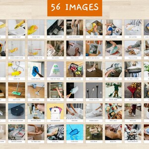 56 PERSONALIZED CHORES CARDS Montessori Activity Home Organization ...