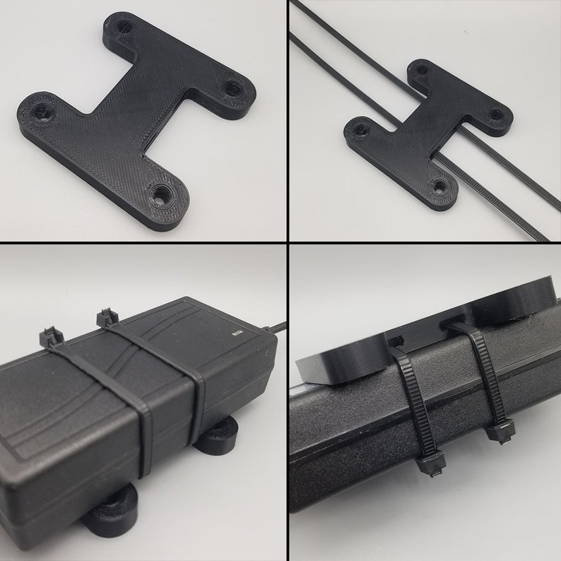 Zip Tie Power Brick Wall Mount - Multi Pack - Etsy