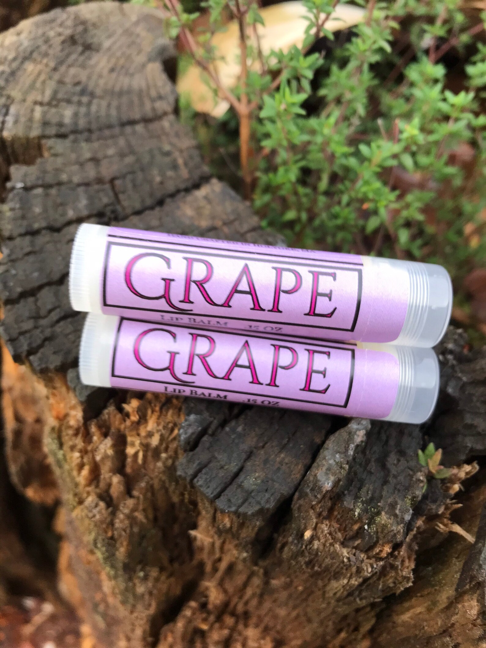Grape Lip Balm Natural Lip Balm Valentine Gift for Her - Etsy