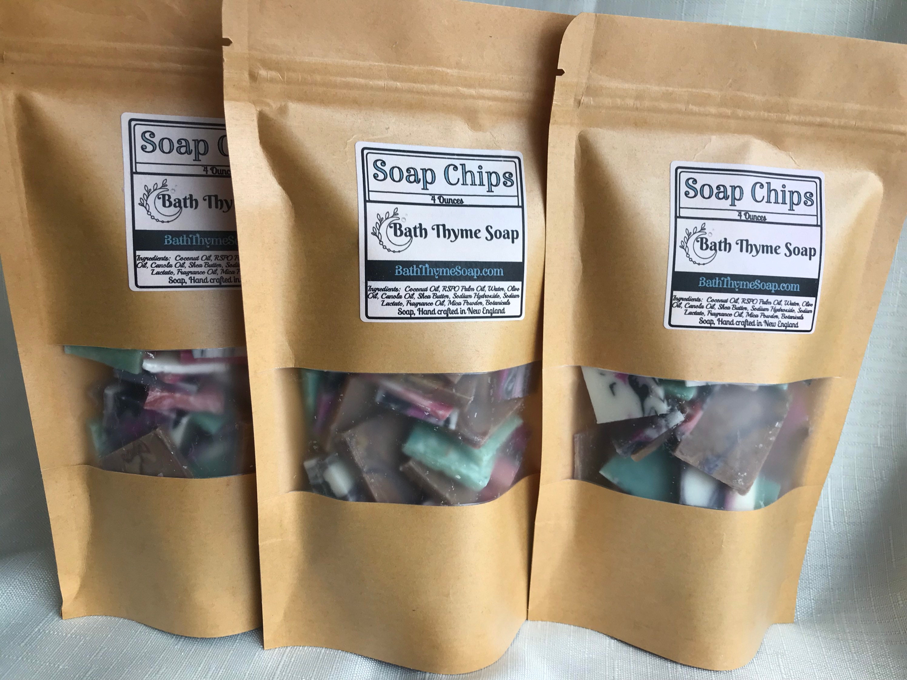 Bag of single use soap chips convenient mini soaps for | Etsy