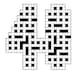Bespoke Custom-made Standard Shaped Crossword Puzzle - Etsy