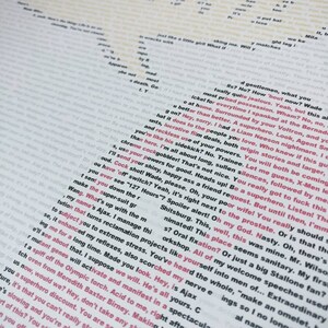 Deadpool Movie Script Poster Unique Posters With a Twist Great Gift for ...