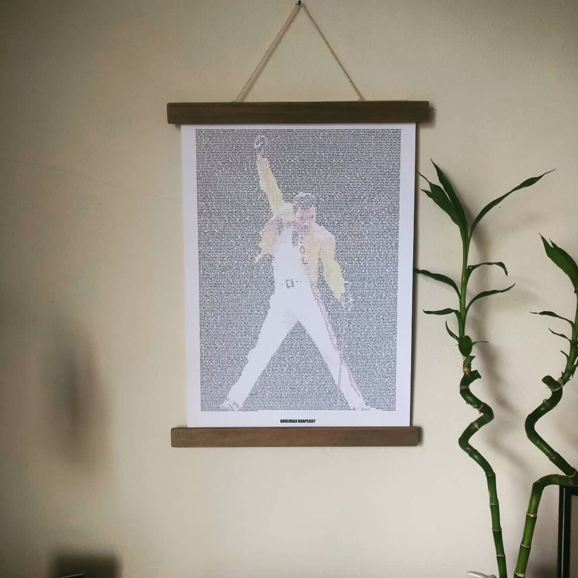 Bohemian Rhapsody Movie Script Poster Unique Posters With - Etsy