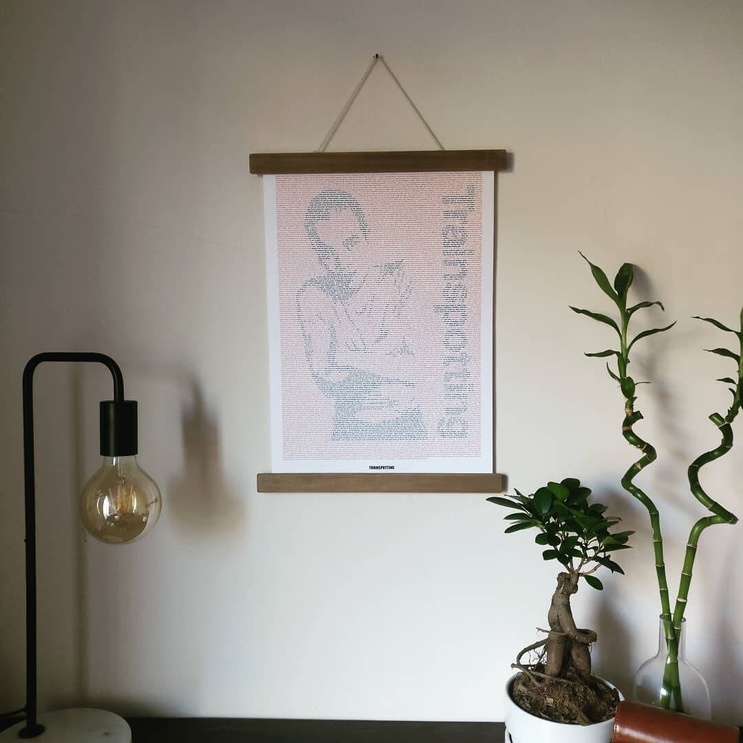 Trainspotting Movie Script Poster Unique Posters With a - Etsy