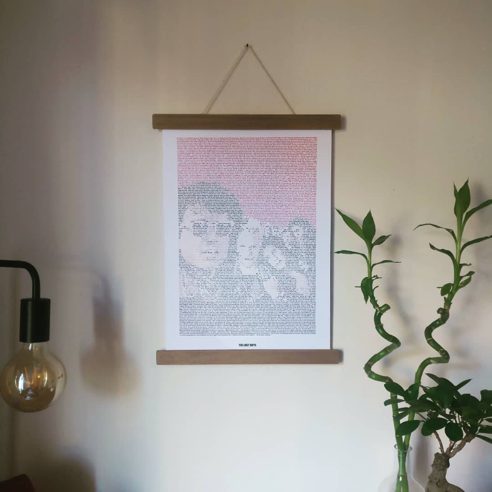 The Lost Boys Movie Script Poster Unique Posters With a - Etsy